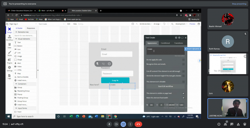 Creating Web Forms Tinker Education
